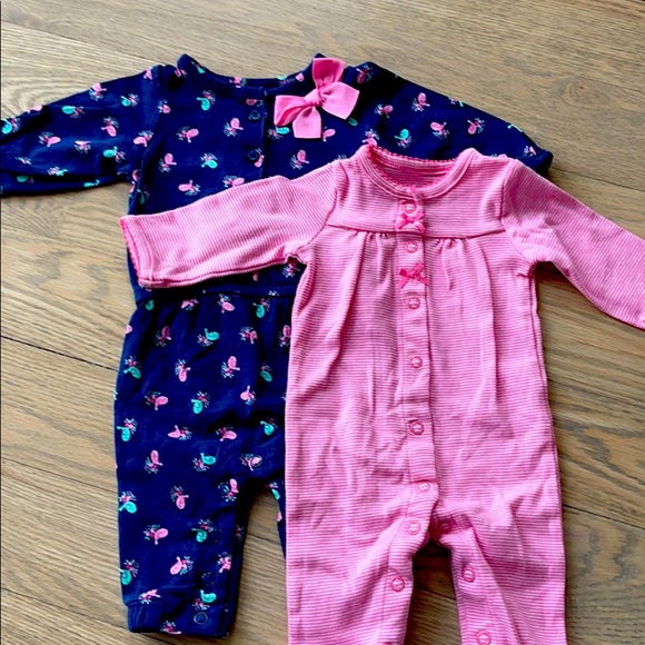 Carter's | One Pieces | Set Of 2 Carters Newborn Onepiece Outfits ...
